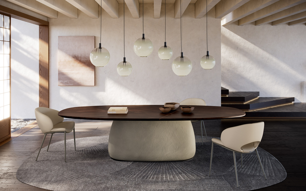 Cattelan Italia Botero Wood Table